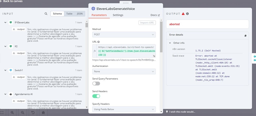 Api Elevenlabs error - Questions - n8n Community