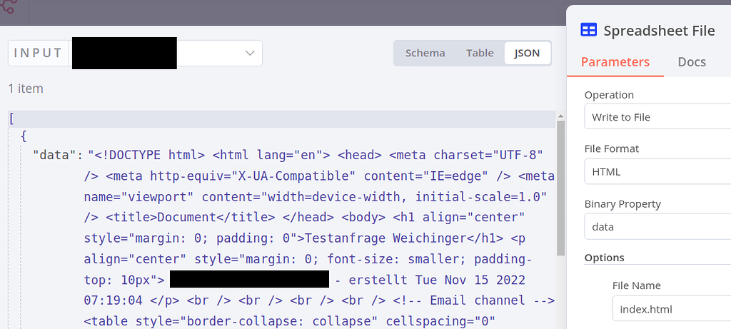 Writing HTML to a file: duplicate content - Questions - n8n Community