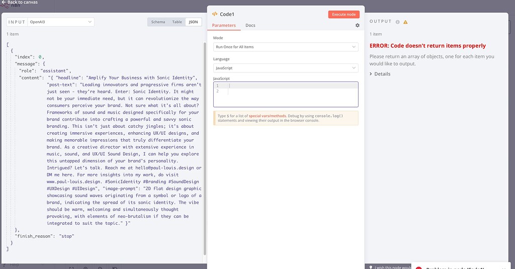 Extracting nested string JSON - Questions - n8n Community