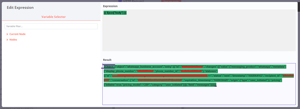 Forward Webhook output to HTTP Request node - Questions - n8n Community
