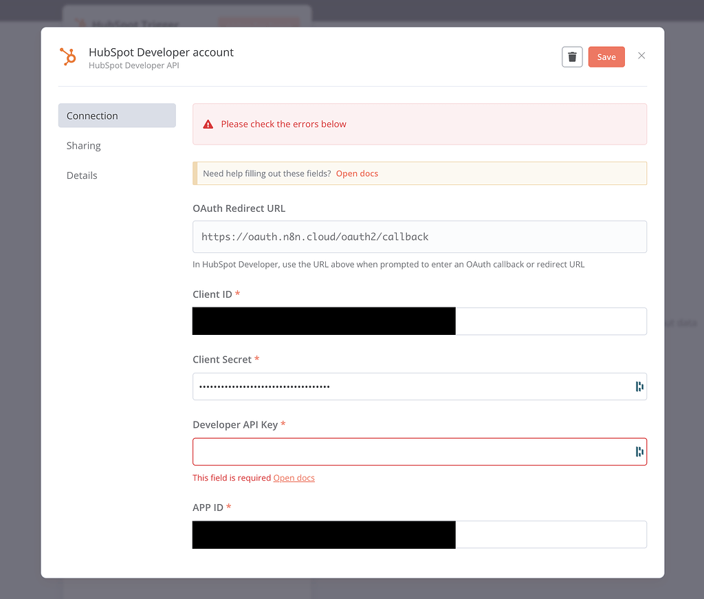 Trying To Connect Hubspot Questions N8n Community