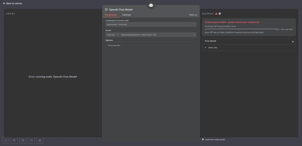 Openrouter Api Key Works In Test Workflow But Fails In Active Workflow Questions N8n Community