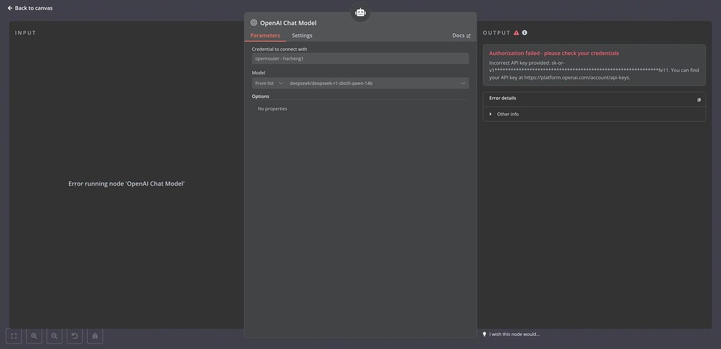 Openrouter Api Key Works In Test Workflow But Fails In Active Workflow Questions N8n Community
