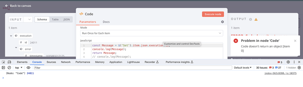 How to use set node property or JSON in the JS code node - Questions ... How to use set node property or JSON in the JS code node - Questions ...