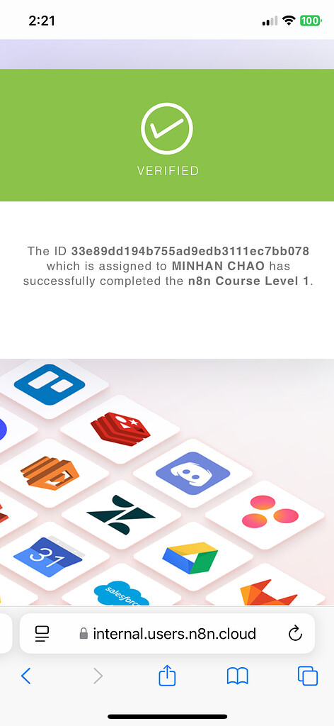 Did not receive badge yet - n8n Courses - n8n Community