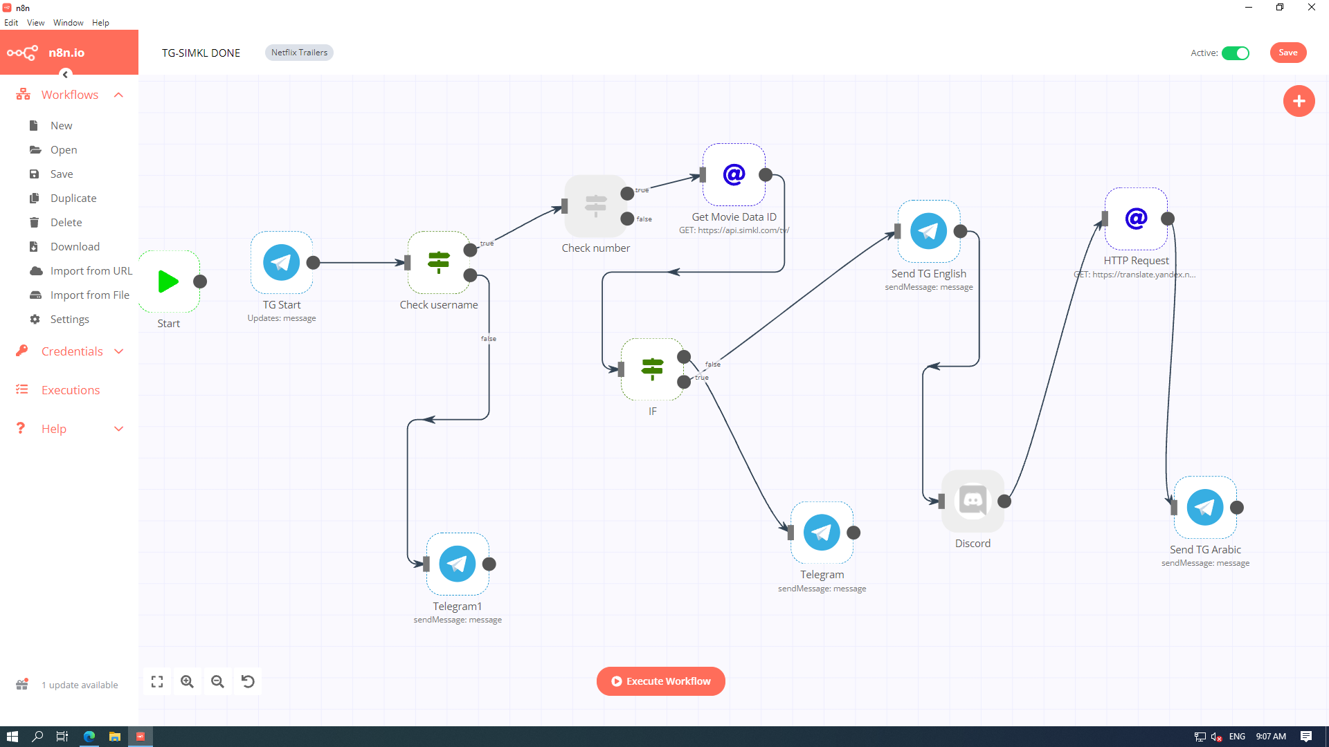[Help] Getting Reply Update from Telegram users - Questions - n8n