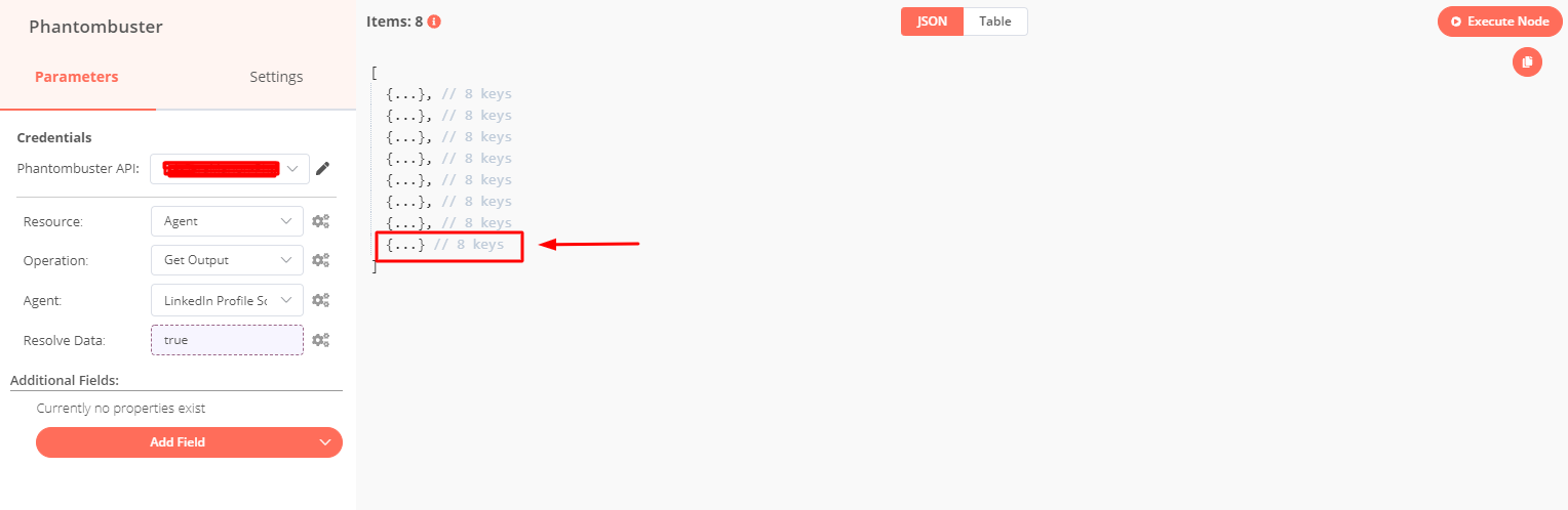 Check for empty json output from phantombuster node - Questions - n8n ...