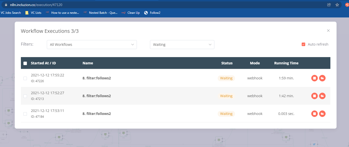 Rest Executions Doesnt Detect All Waiting Workflows Questions N8n Community