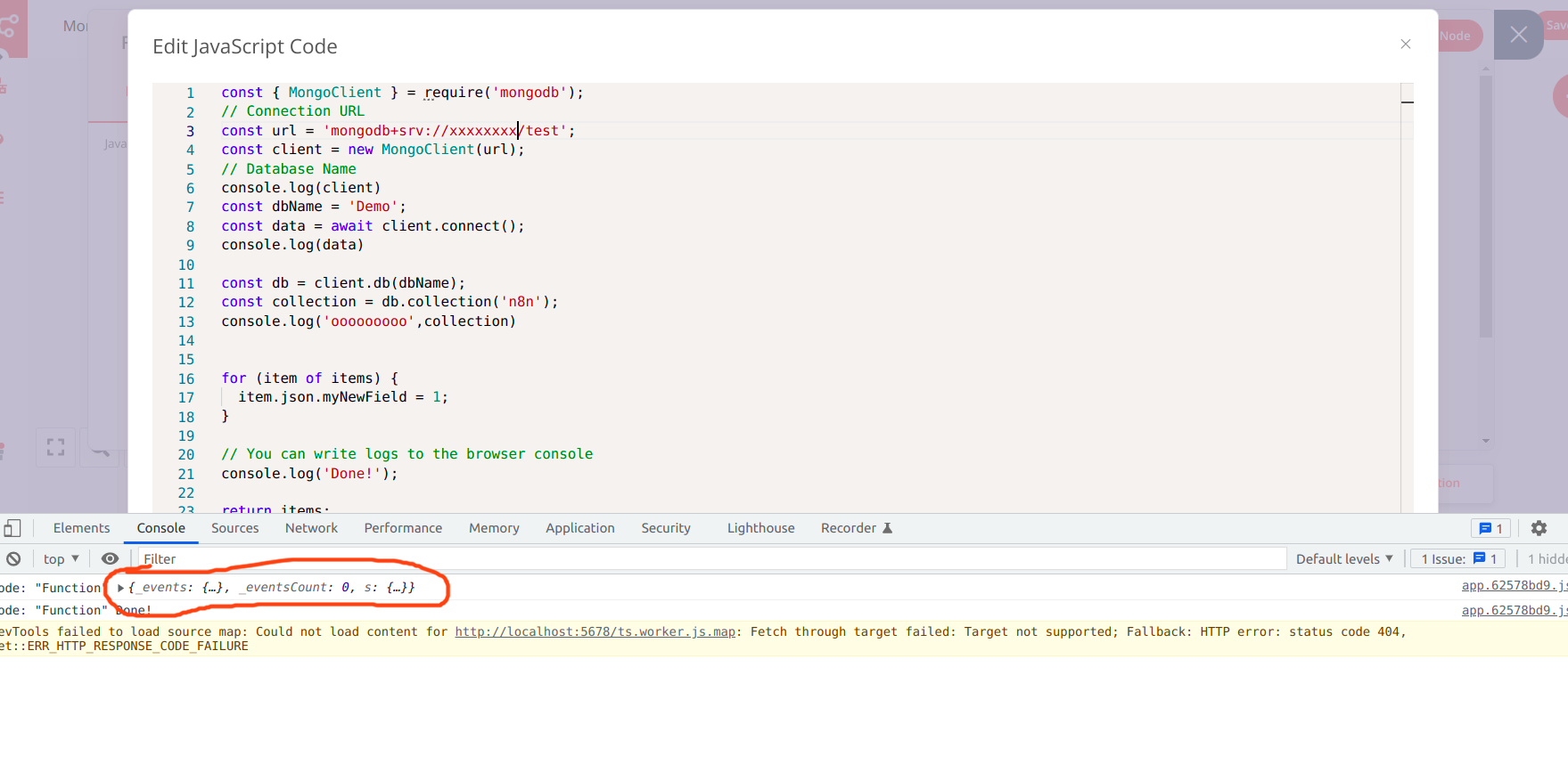 How To Use Mongodb In Function Node Questions N8n Community 