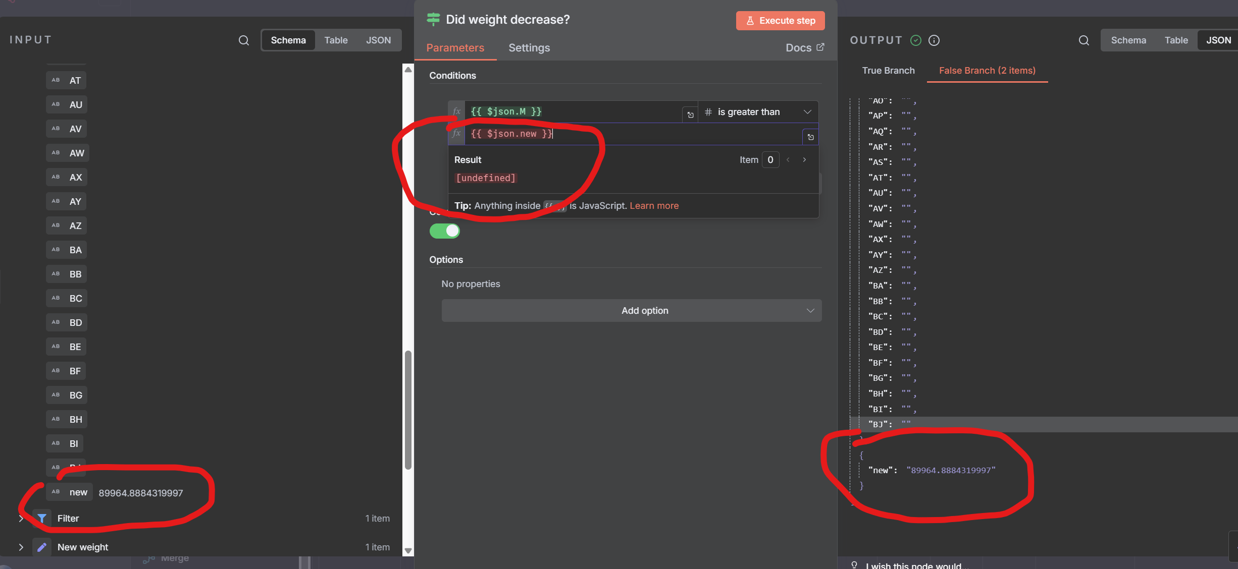 Bug: Undefined variable - Questions - n8n Community
