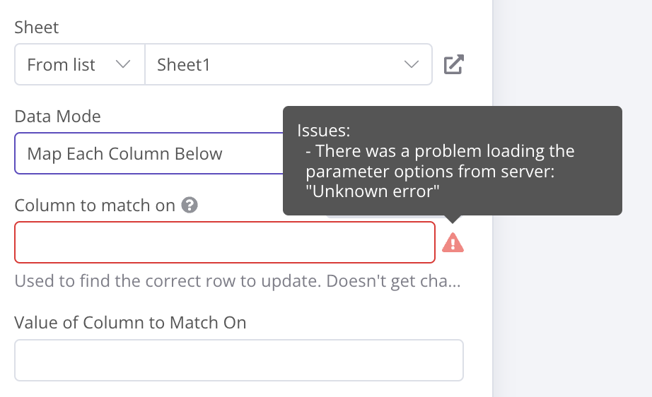 Fill A Specific Cell Of A Google Sheet ions N8n