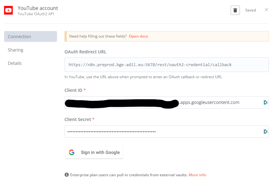 Oauth Callback Url Is Including Port When It Shouldn T And Not Working Questions N8n Community