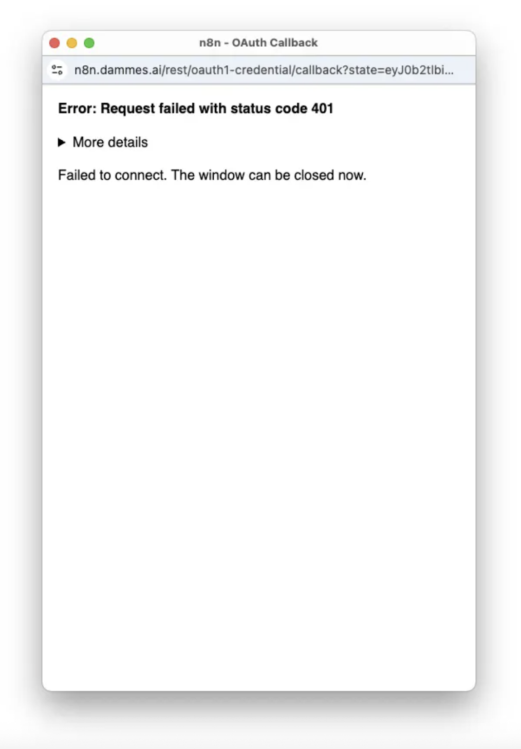 OAuth1 API Error 401 | tumblr API - Questions - n8n Community