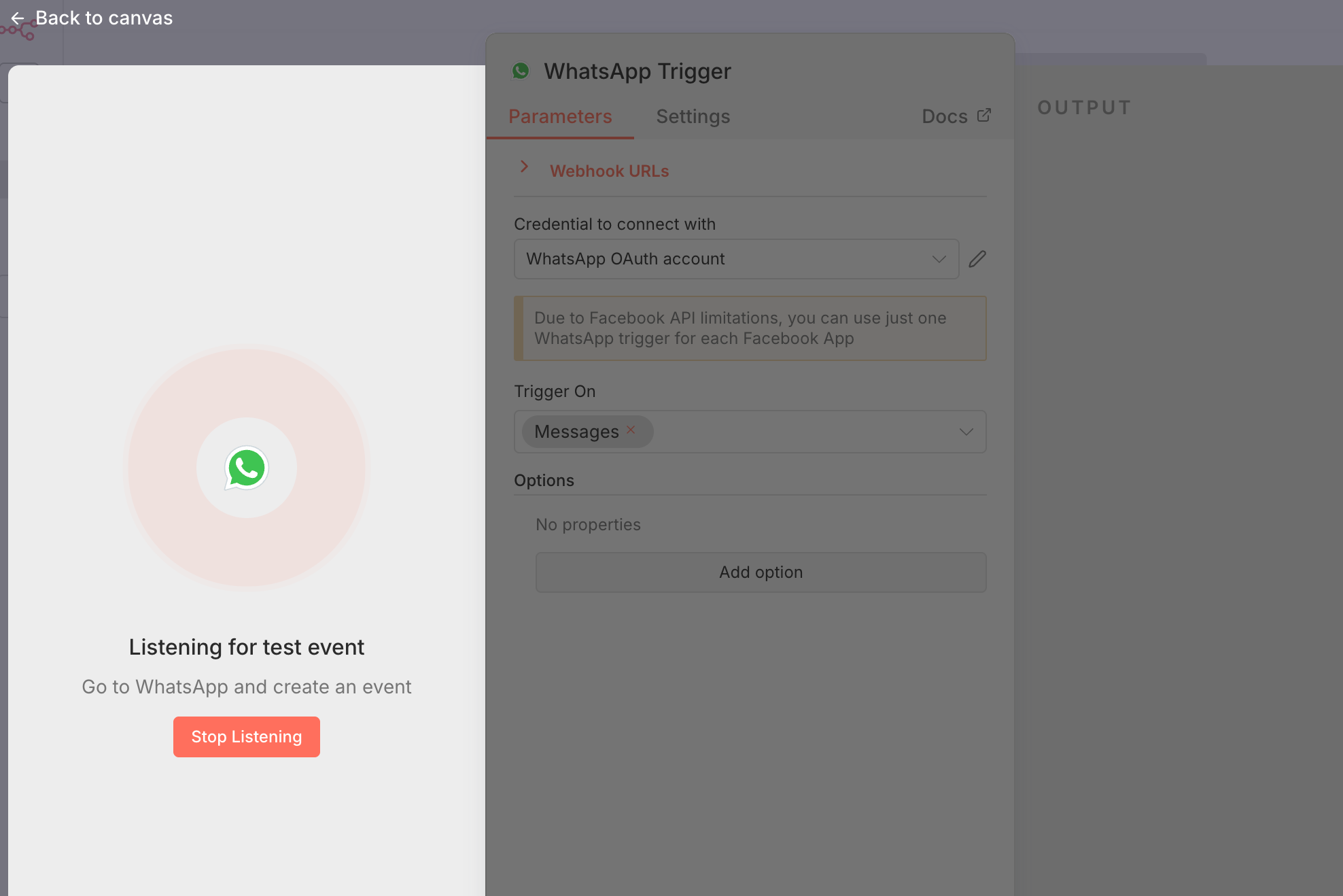 N8N WhatsApp trigger not working(trigger) after inputting proper AppID and App Secret ...