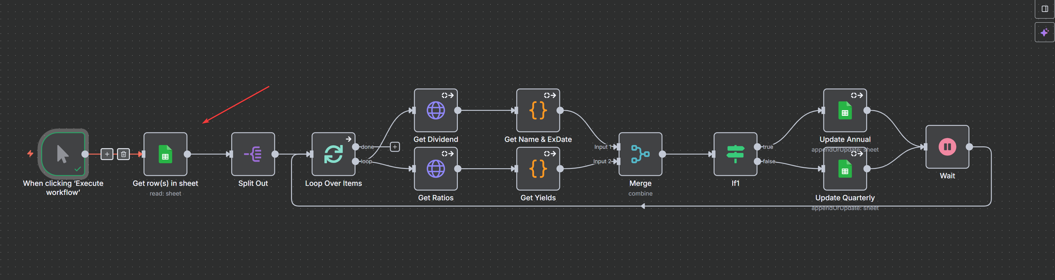 Google sheets get rows not working properly - Questions - n8n Community