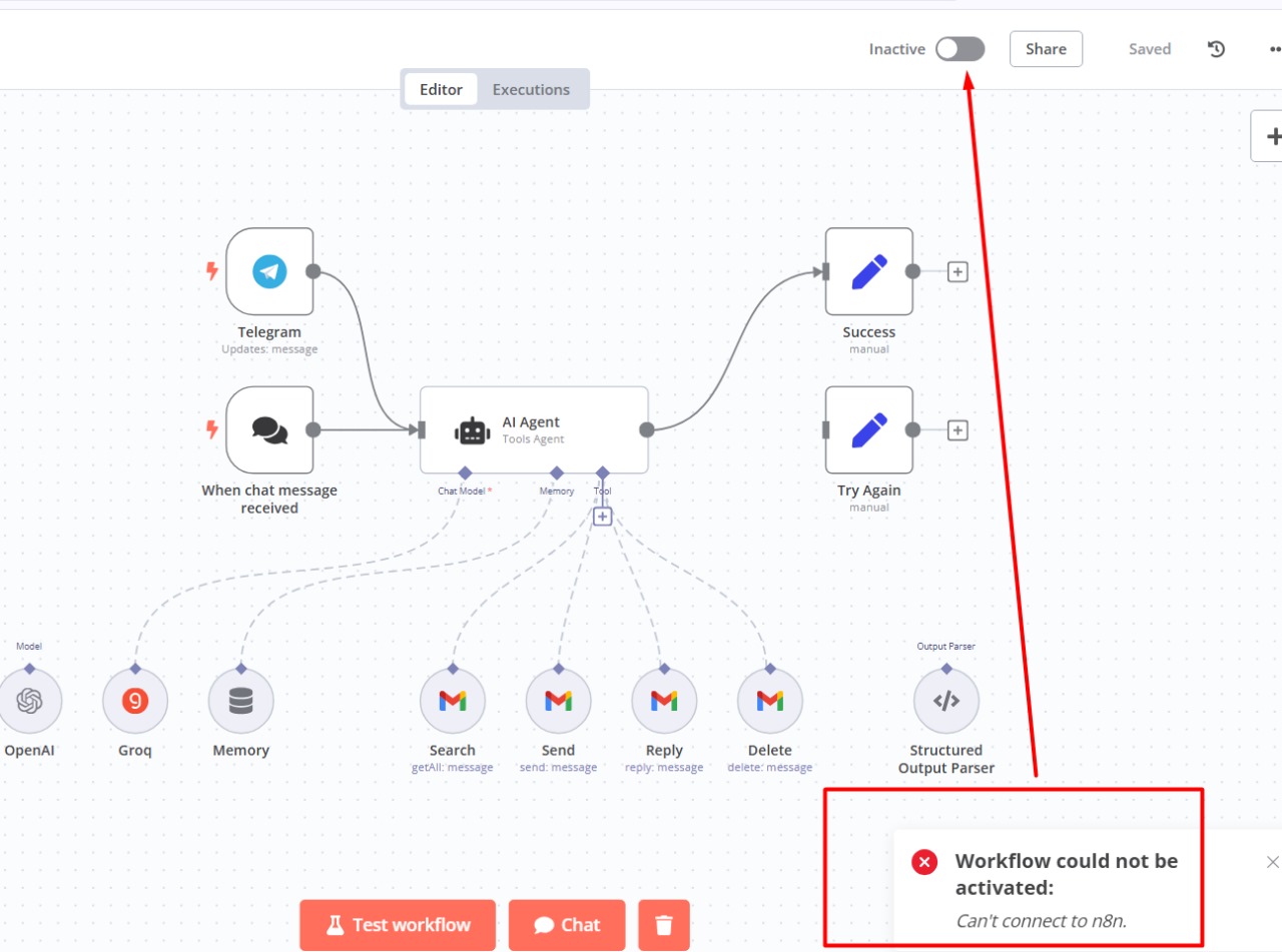 Telegram Trigger Dont Listen N8n Docker Selfhosted Questions N8n Community