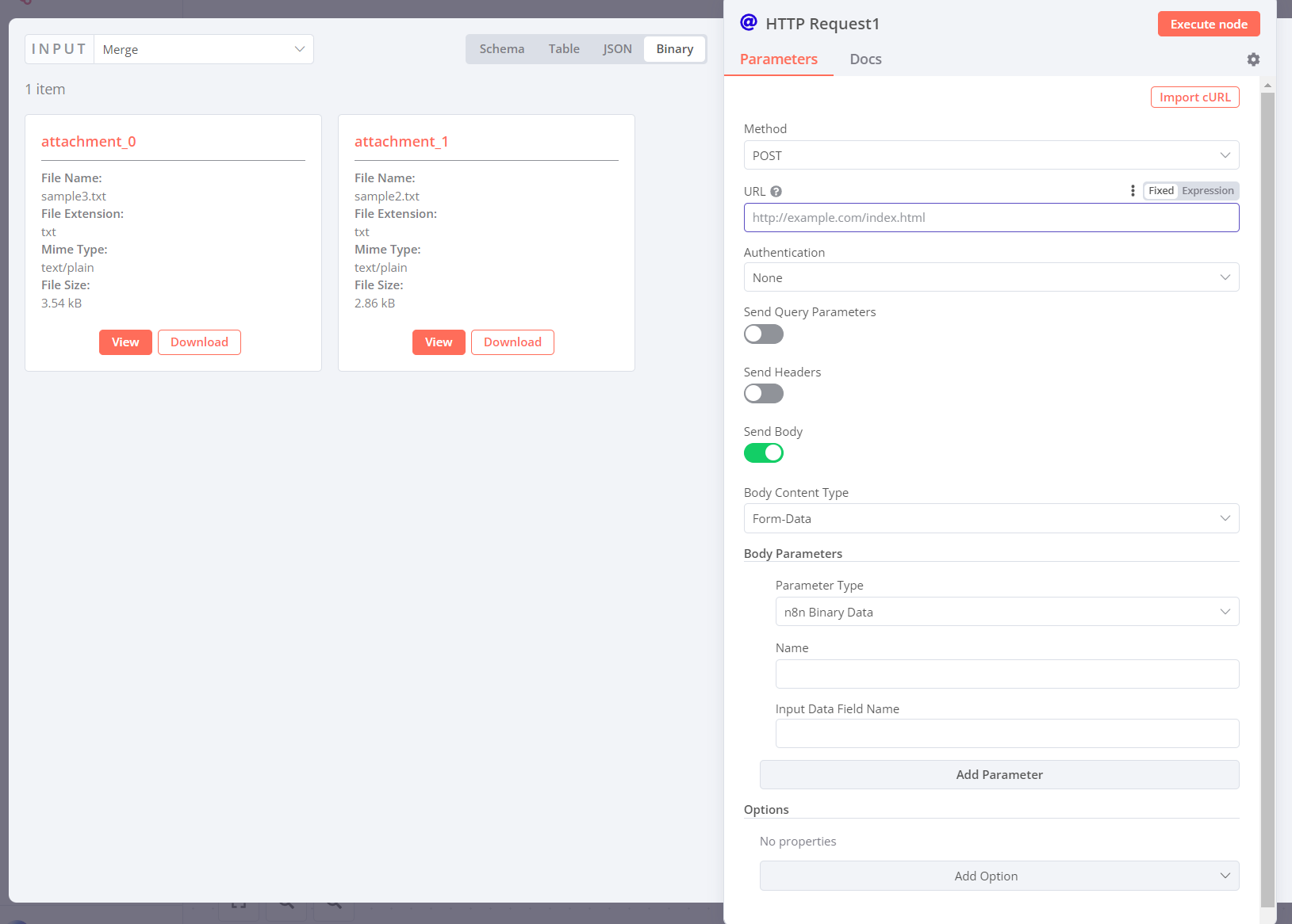 Pass Several Files With Node Questions N8n Community