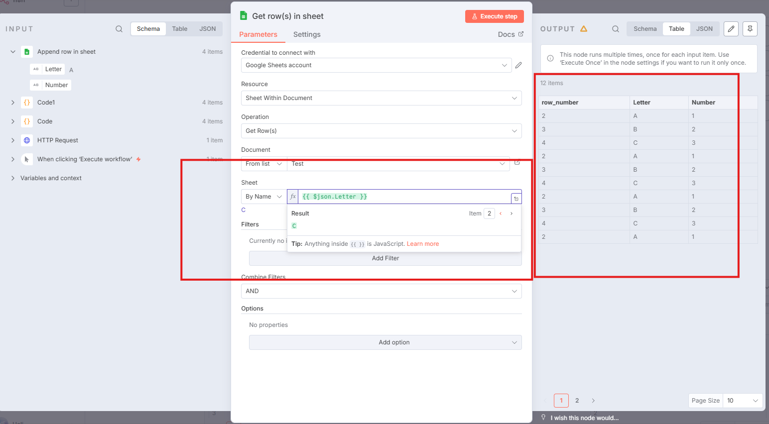Iterate over multiple Google Sheets - repeating values - Questions - n8n Community