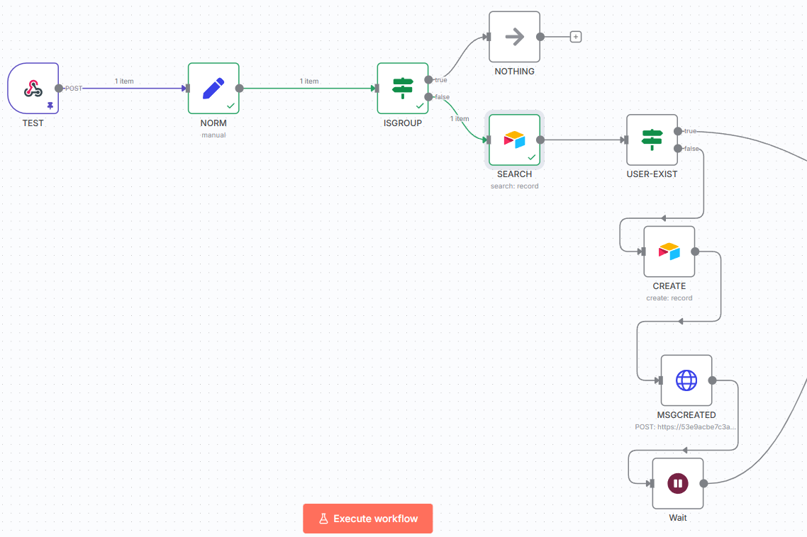 Problem search record - Questions - n8n Community