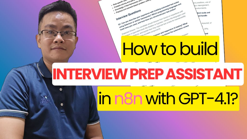 🎥 Tutorial: Smart Interview Prep Assistant with n8n + GPT 4.1 mini - English 🇬🇧 - n8n Community