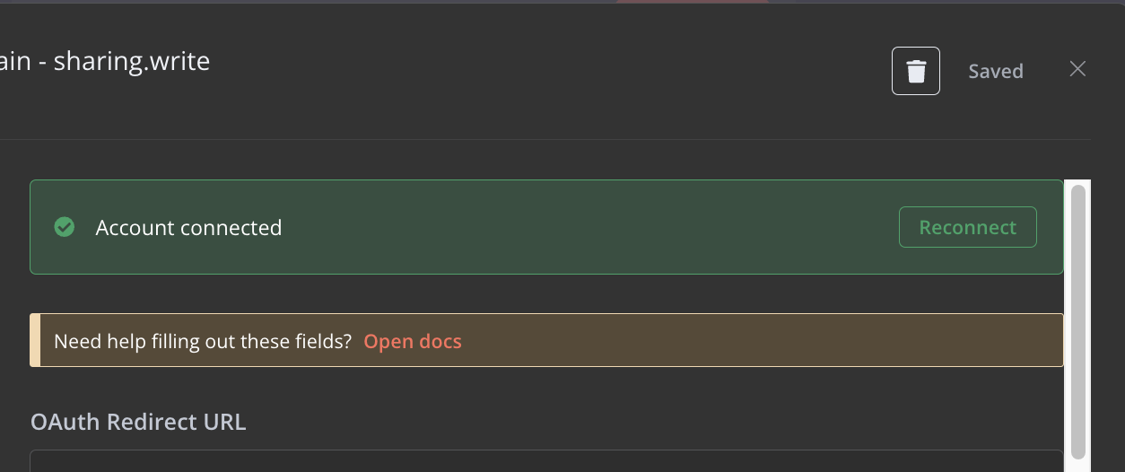 Dropbox Outh2 API shareable url with scope sharing.wrtire question - Questions - n8n Community