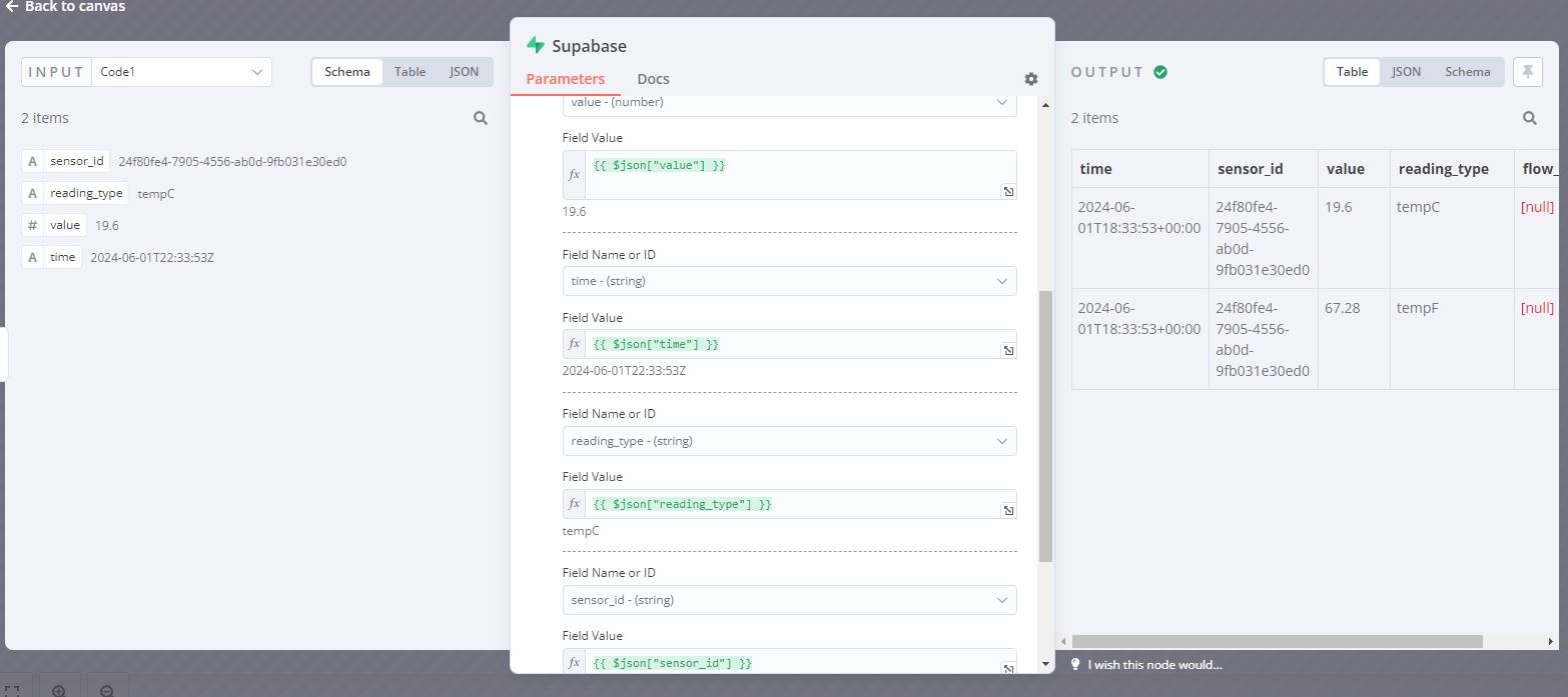 Supabase Insert Error Regarding Time - Questions - n8n Community