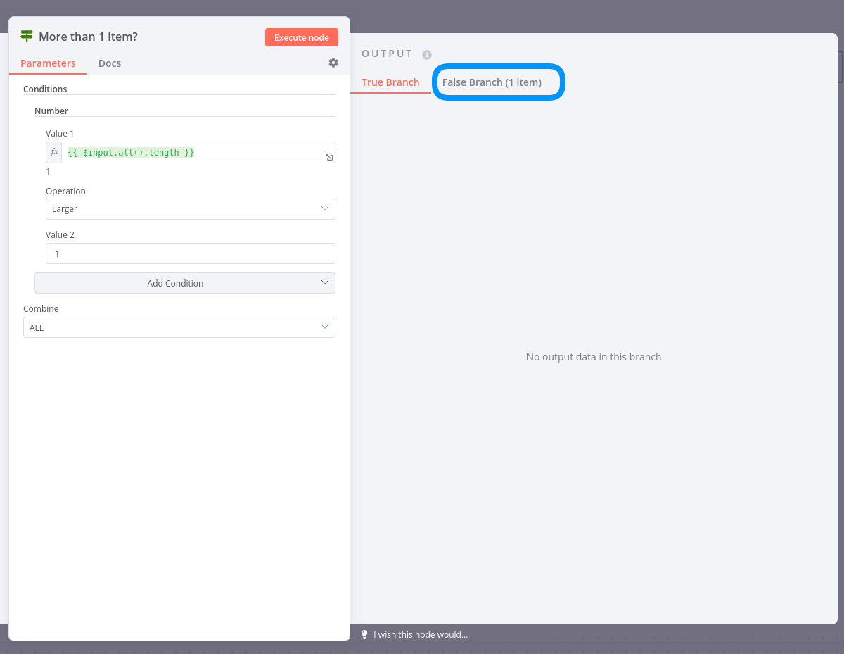 How To Return The Length Of JSON Using IF Node ions N8n