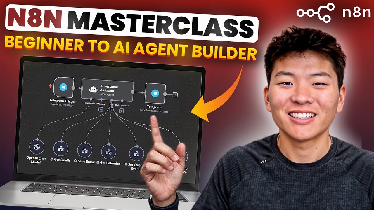 N8n Masterclass: Build AI Agents & Automate Workflows (Beginner to Pro ... N8n Masterclass: Build AI Agents & Automate Workflows (Beginner to Pro ...