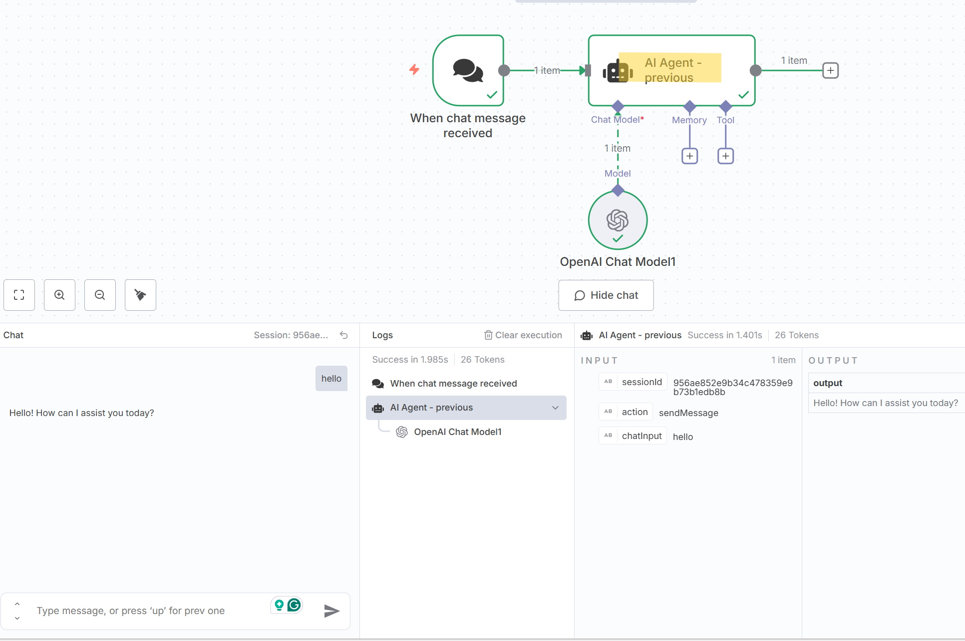 AI Agent node fails to execute (v.1.112.4) - Questions - n8n Community
