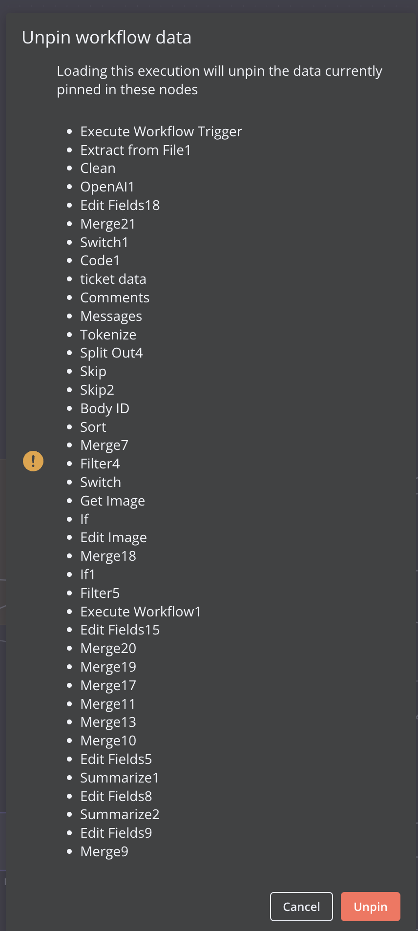 Unpin all nodes - Feature Requests - n8n Community