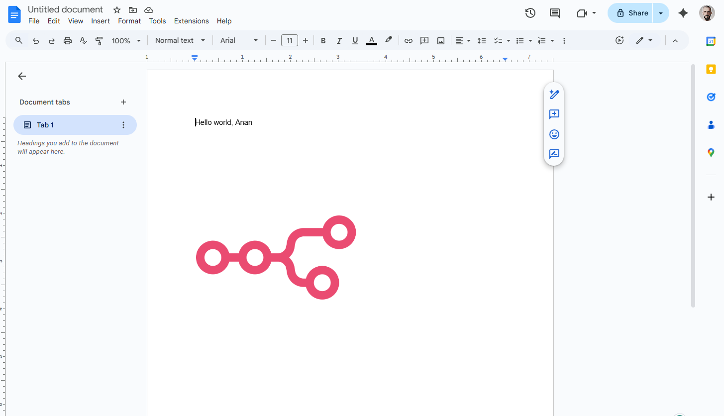 Google drive image to Google Docs find and replace text {{Photo}} ( insert view photo ...