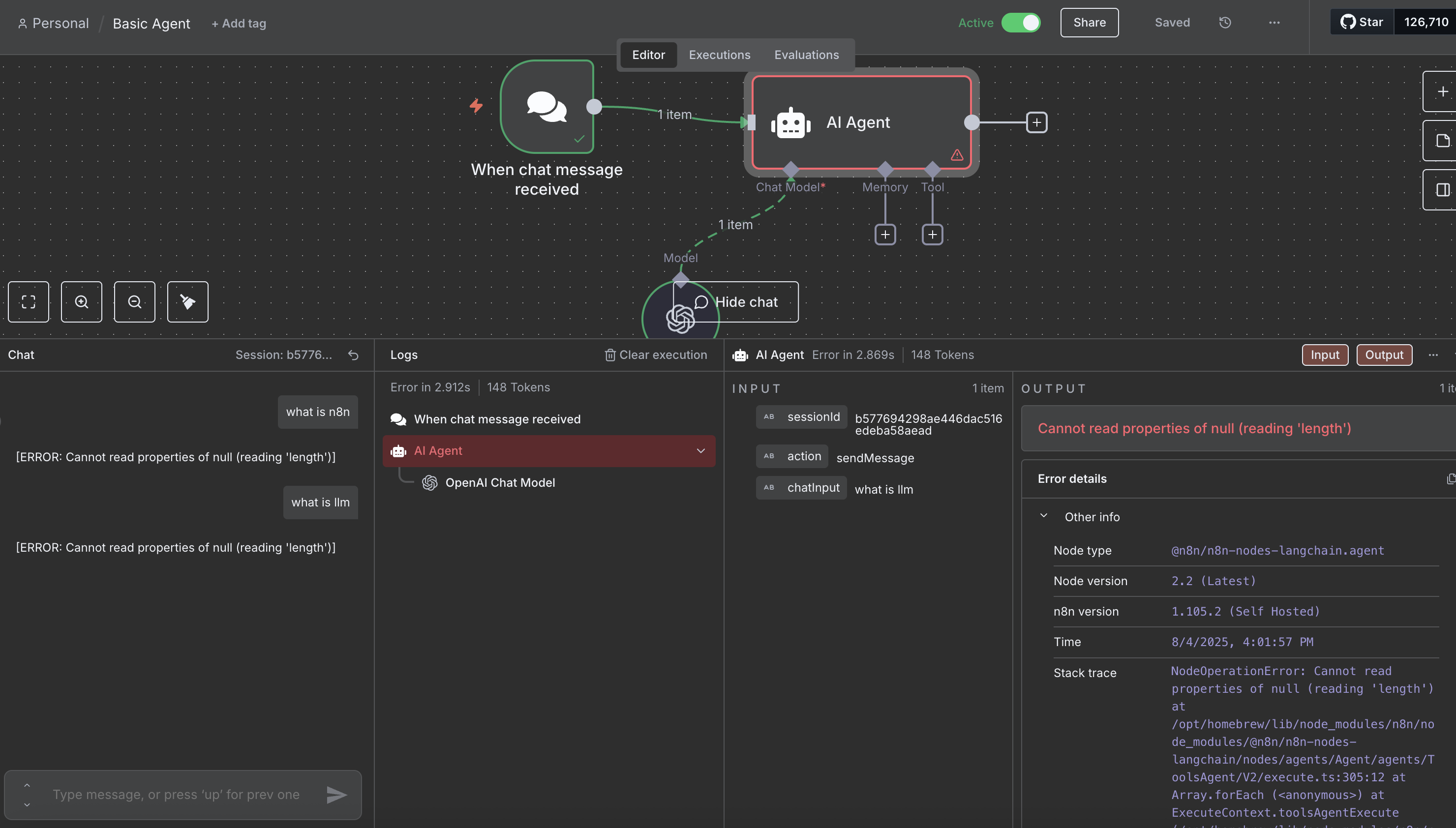 Errors in First Workflow - Need Help - Urgent - Questions - n8n Community