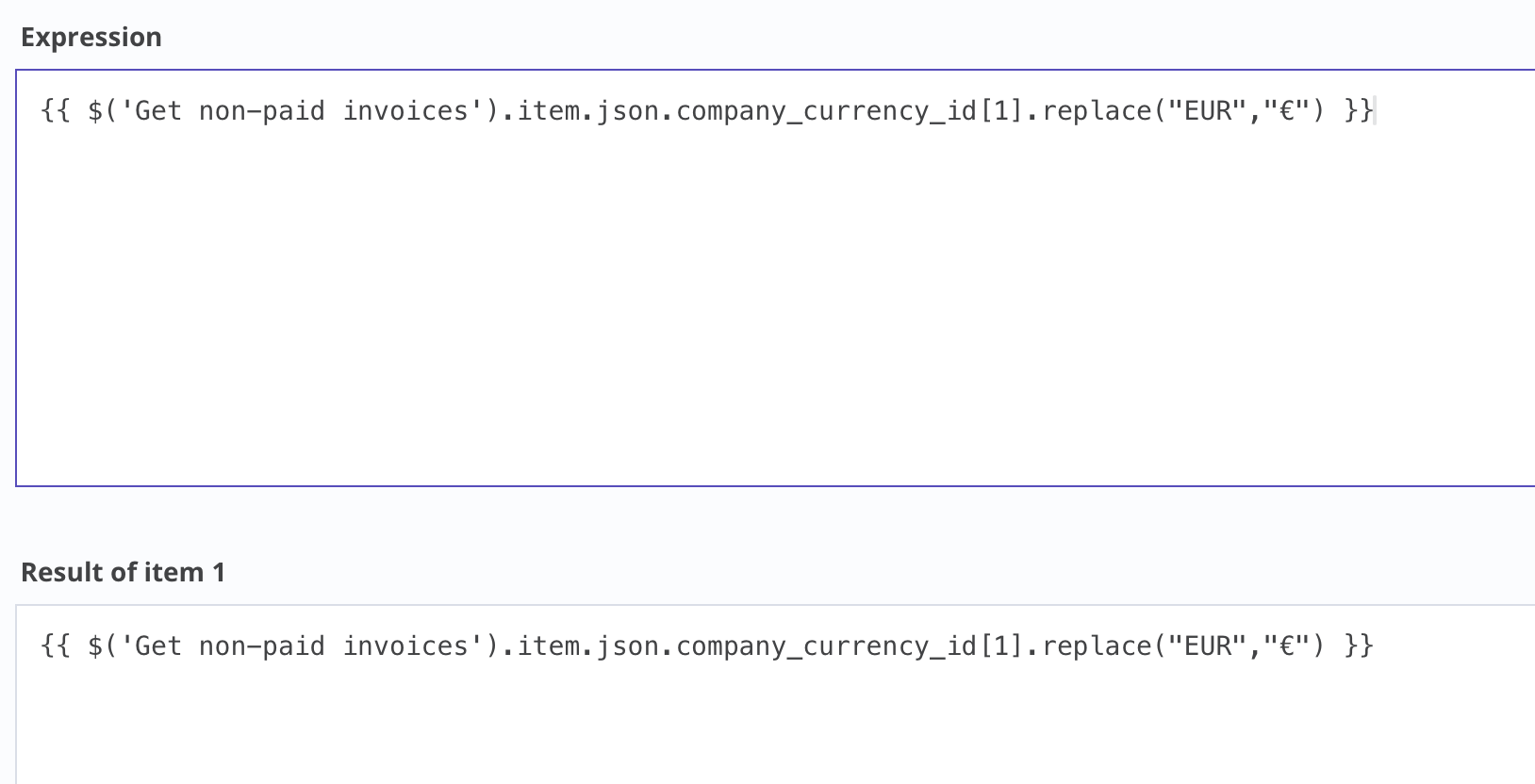 Very strange issue with €-sign - Questions - n8n Very strange issue with €-sign - Questions - n8n