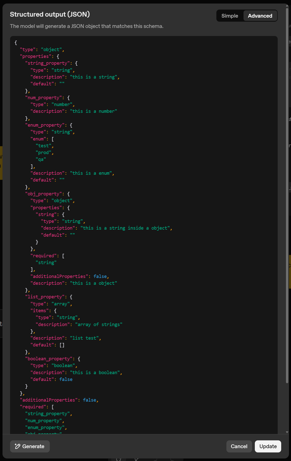 Visual Structured Output Editor - Feature Requests - n8n Community