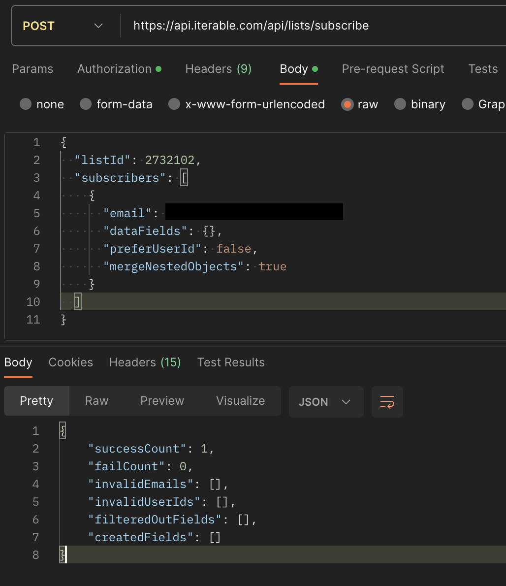 Iterable Node Not Adding Contacts To Correct Listid Questions N8n 2833