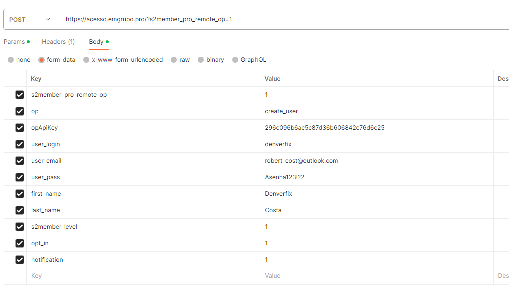 N8n giving error in API, and postman working fine, can't understand it - Questions - n8n Community