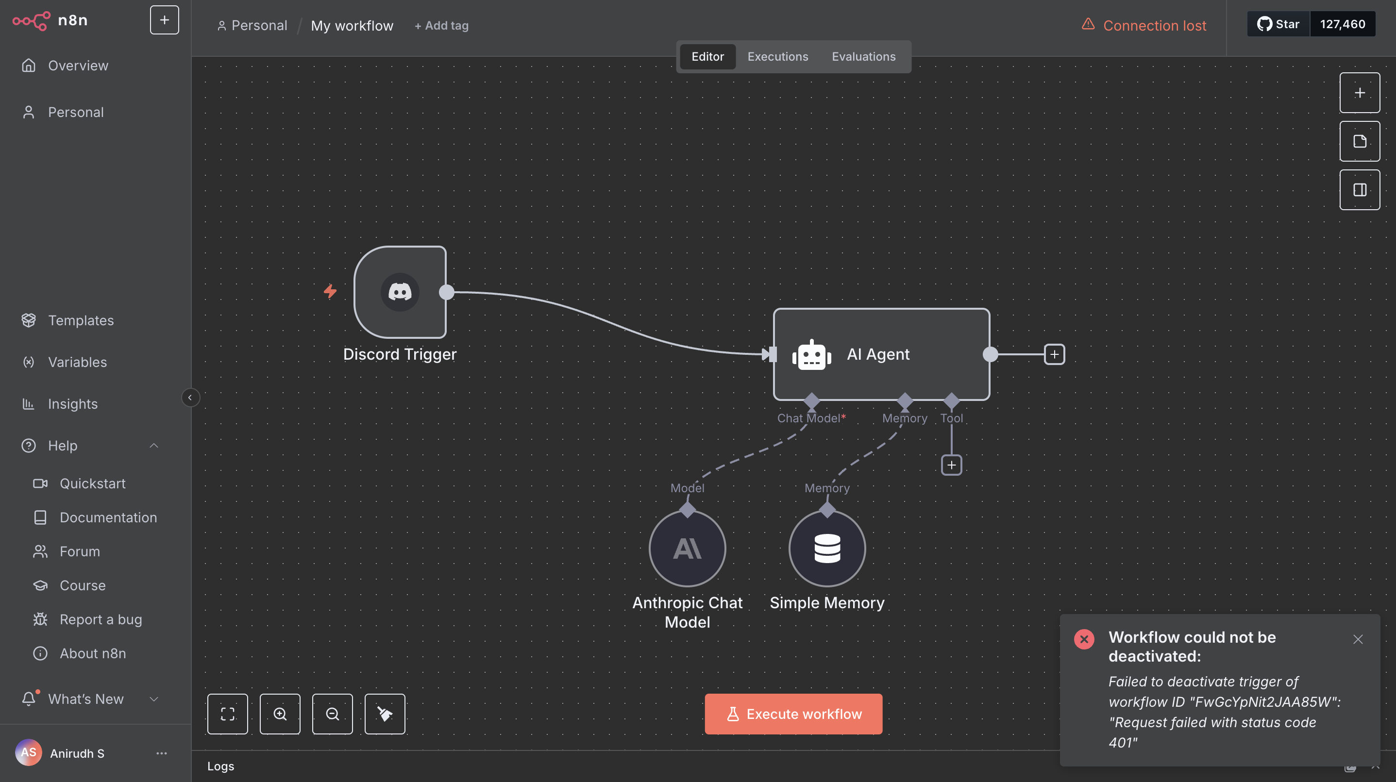 Railway self hosted n8n connection lost issue - Questions - n8n Community