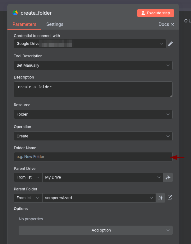 Enable AI Generation for "Folder Name" in Google Drive Node (Create Folder Operation) - Feature ...