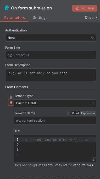 How to use the HTML in the form node - Questions - n8n Community