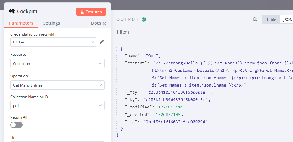 Expression in a HTML node? - Questions - n8n Community