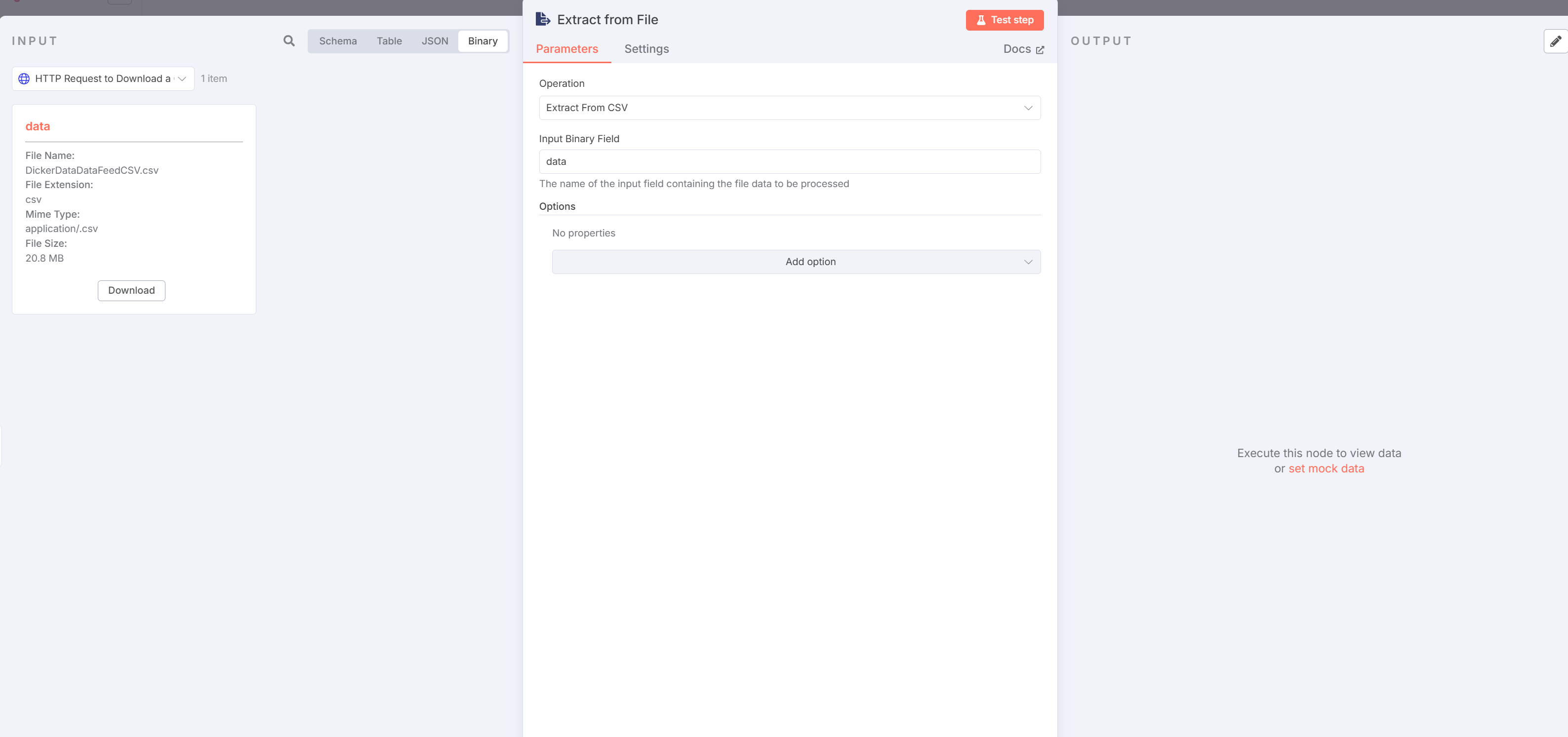 Urgent Question about Extracting Large CSV File, Many Thanks! - Questions - n8n Community