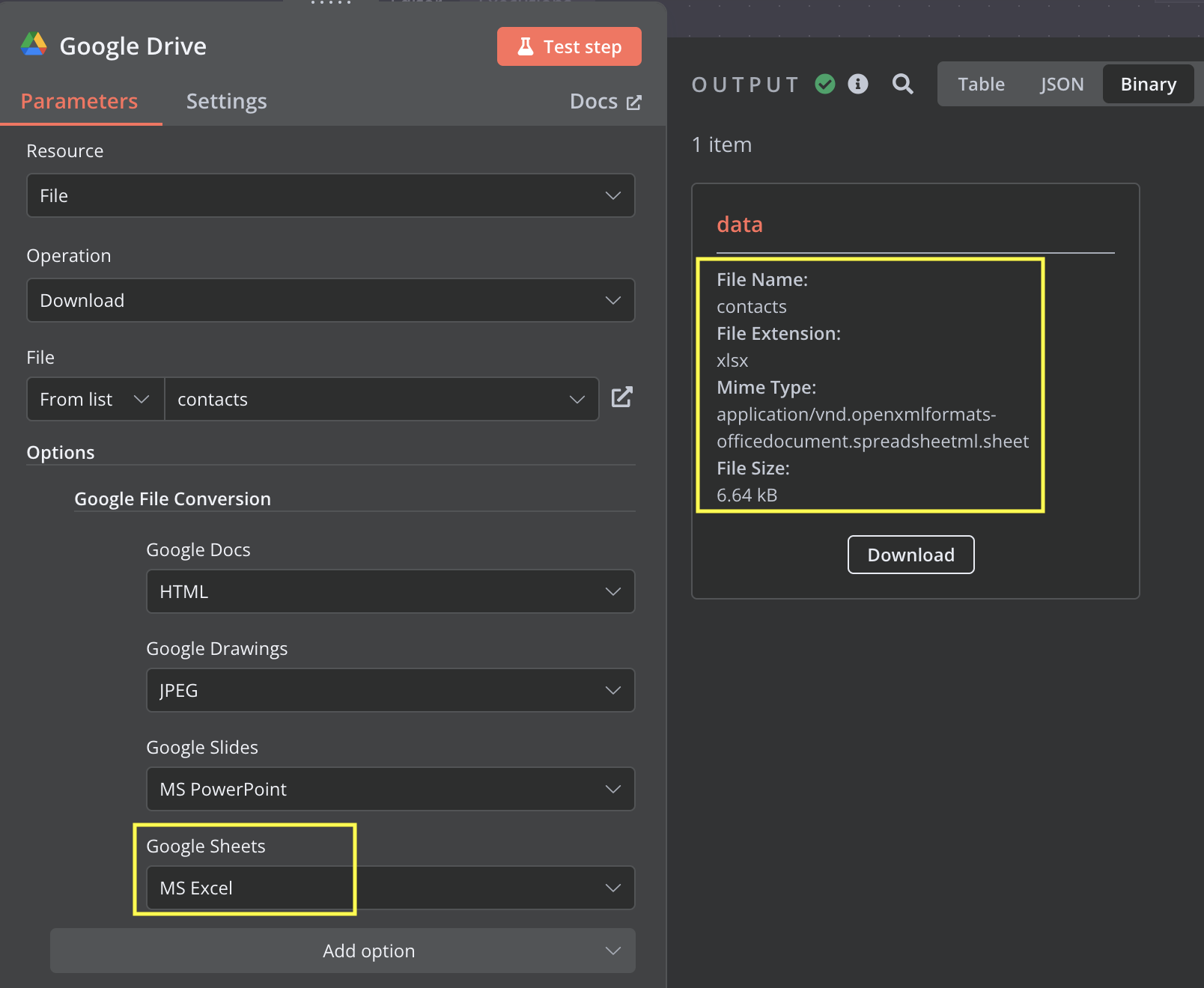 Gdrive file download issue - Questions - n8n Community
