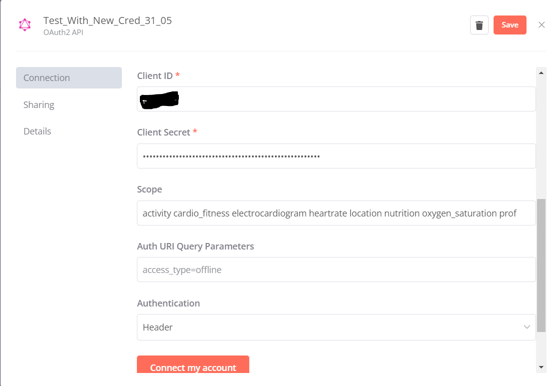 Generic OAuth (Fitbit) - 403 Error? - Questions - n8n Community