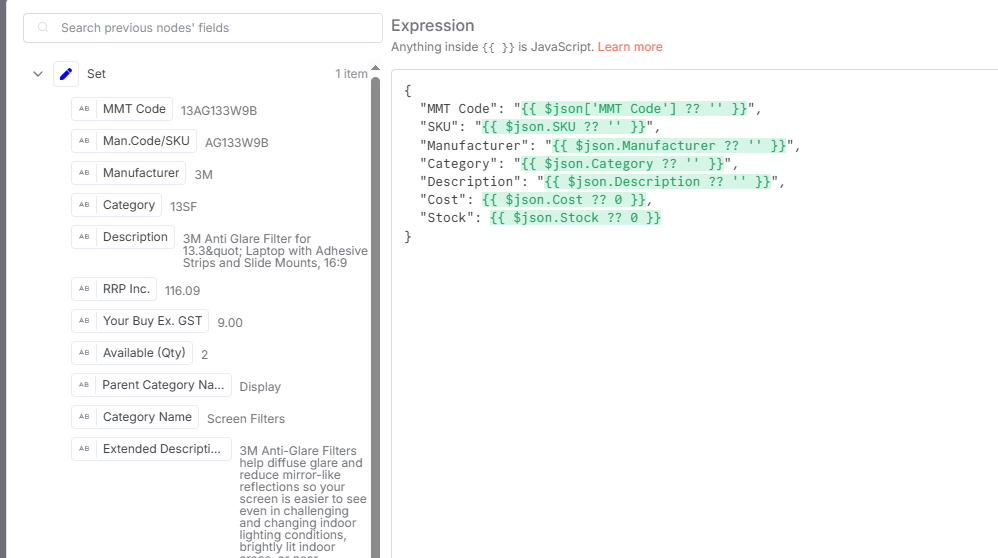 Getting Nulls in mongo DB with json - Questions - n8n Community