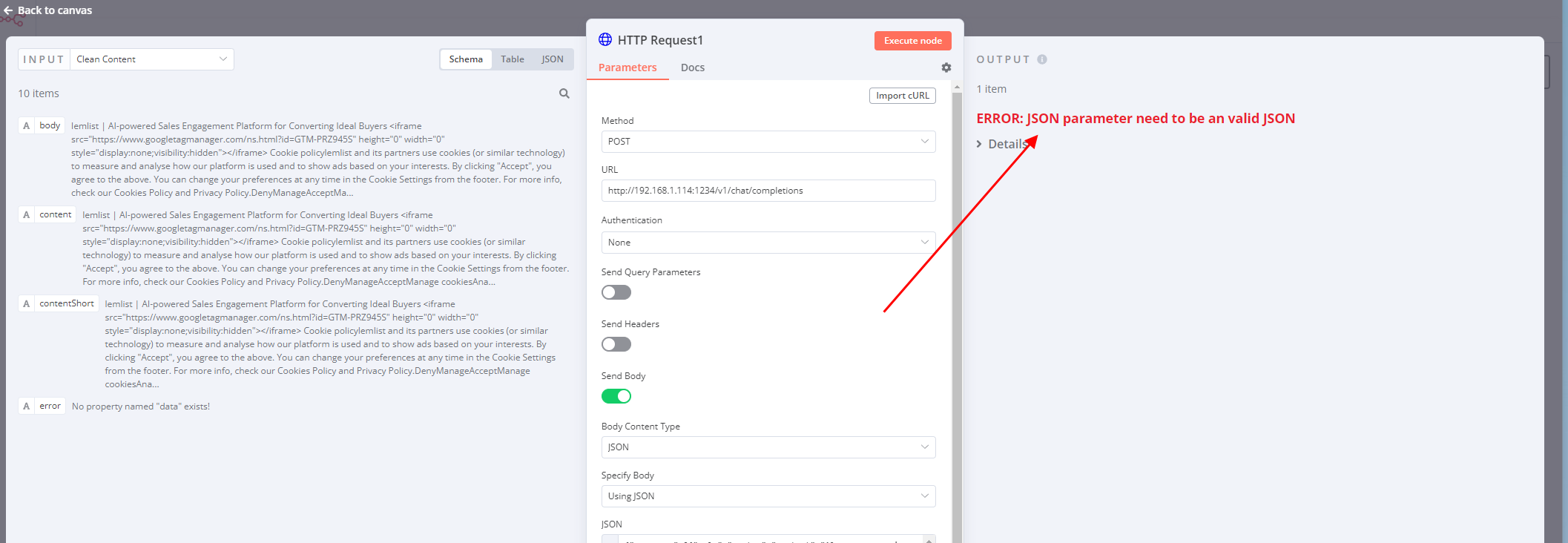 Api Call Not Json Safe Questions N8n Community
