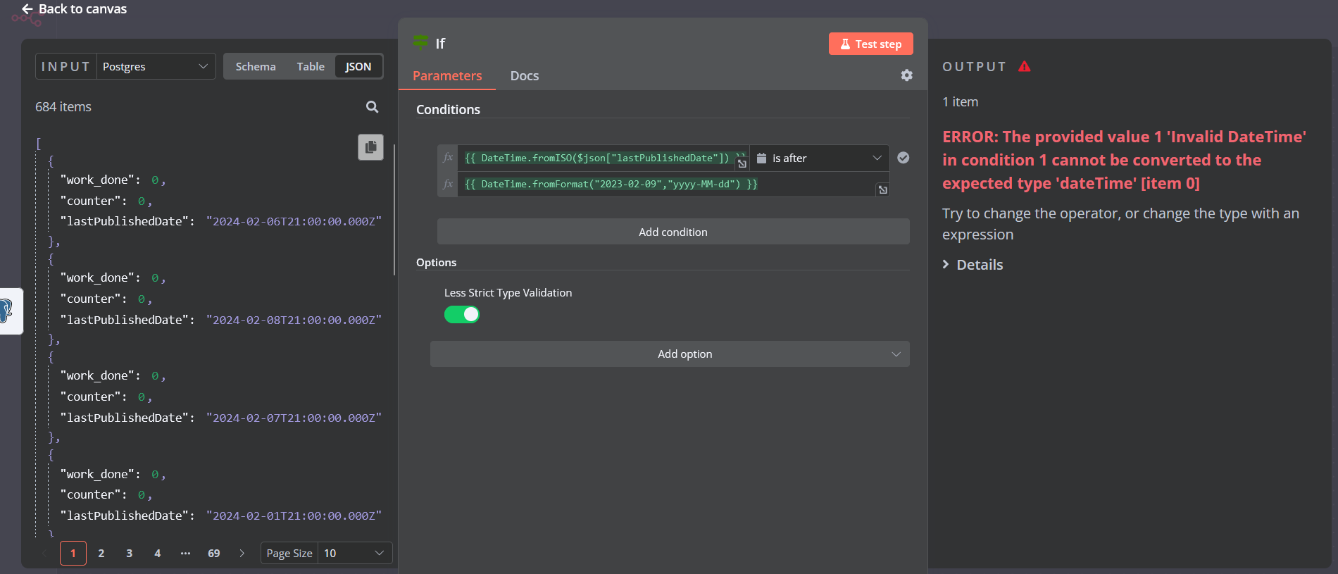 Error In Working With Datetime Fromiso Questions N8n Community