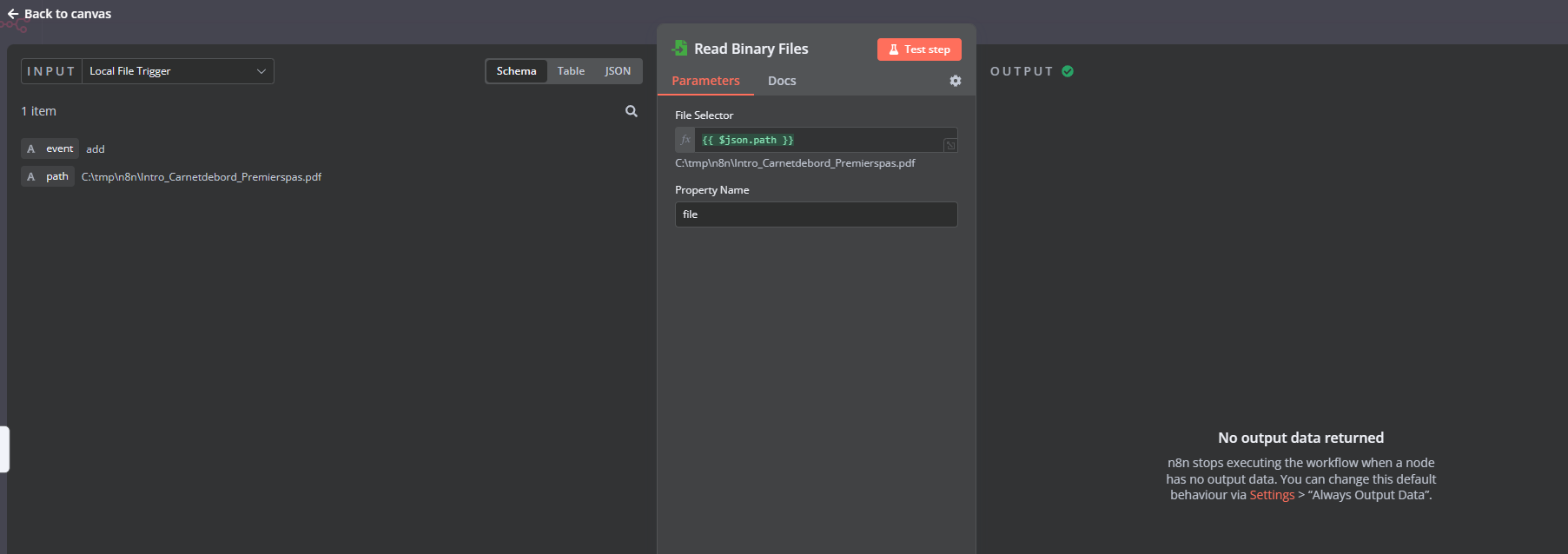 Issue With Read Binary Files Node In N8n No Data Output Questions N8n Community 7050