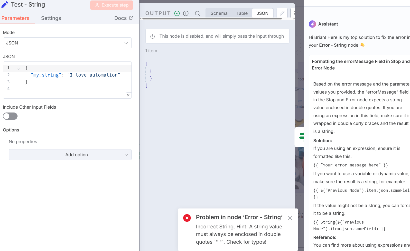 Failed json quiz, my answer is exactly the same as answer key ...