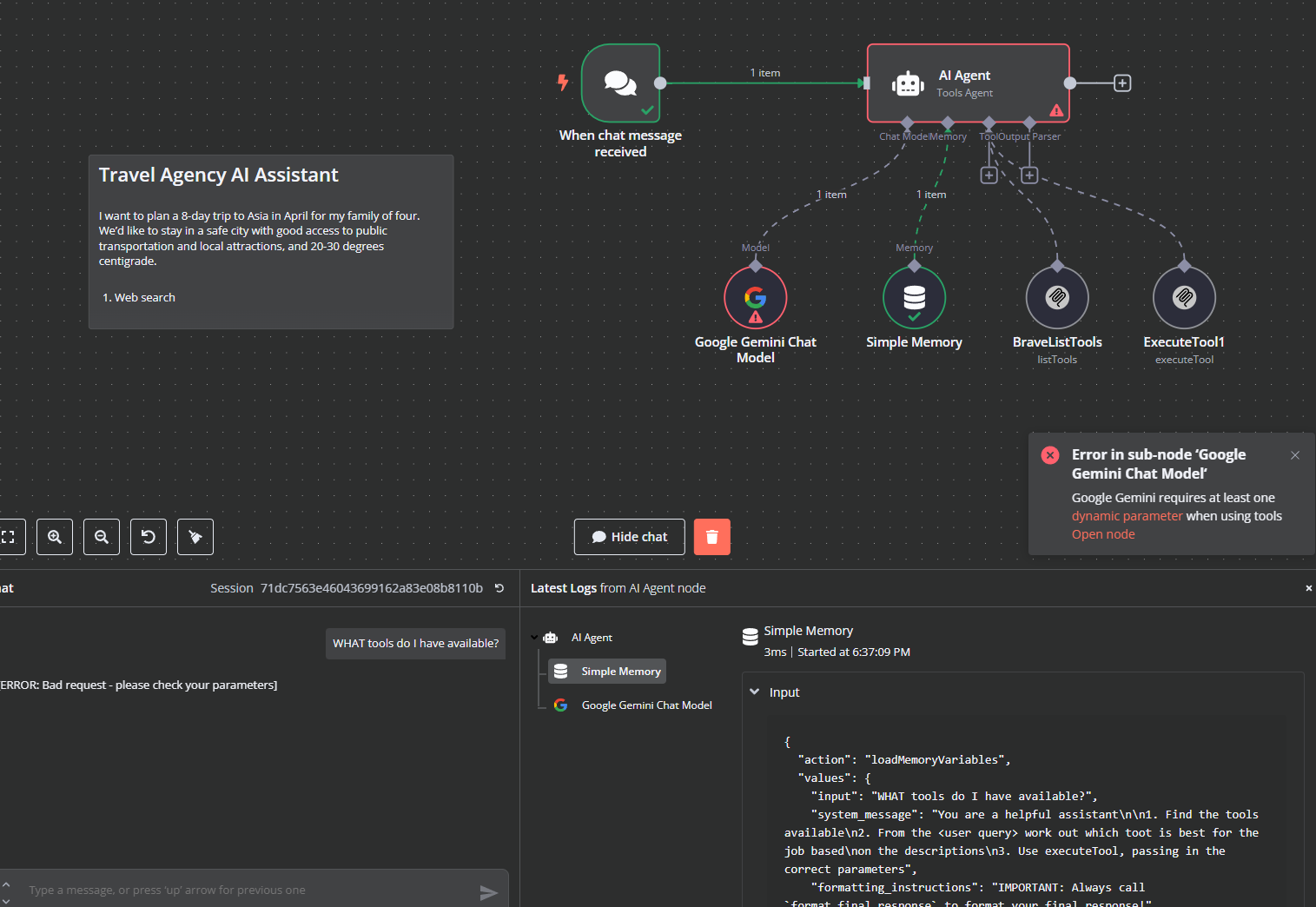 MCP Community node not working as Agent tool - Page 2 - Questions - n8n Community