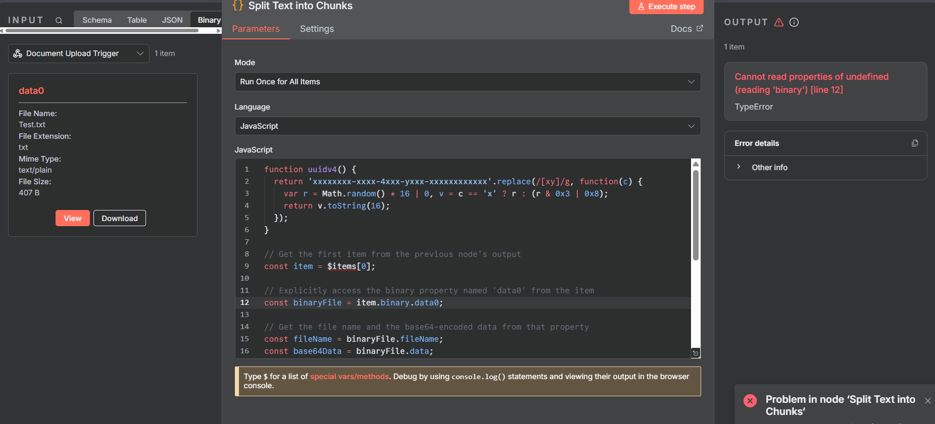 Webhook with Binary Data Not Passing Data to Next Node - Questions - n8n Community